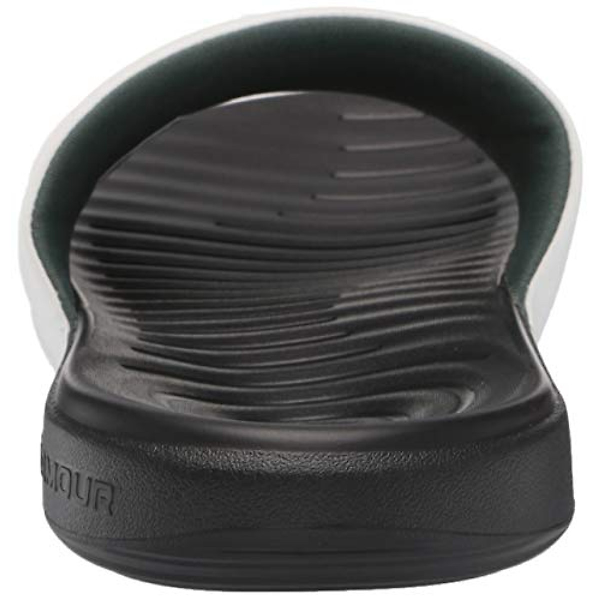 Under Armour Men's Ansa Graphic Logo, Black (001)/White, 9 M US