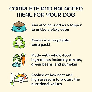 Jiminy's Cravin' Cricket Entree - Wet Dog Food, Insect Dog Food, Gluten-Free, Prebiotic, 100% Made in The USA, Sustainable, Recyclable Packaging, Organic Dog Food - 12.5 Oz (Pack of 6)