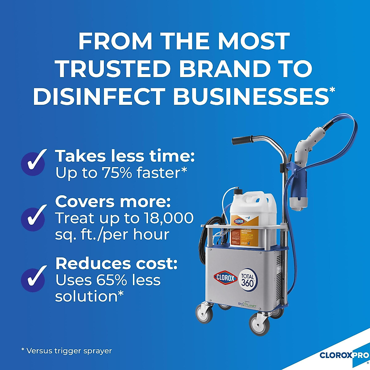 CloroxPro Total 360 Electrostatic Sprayer (60025)