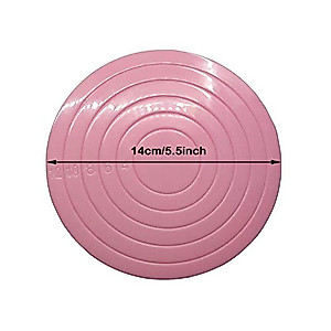 Cookie Decorating Turn Table - 5.5 Inch Mini Spinning Cake Decorating Stand 360 Degree Revolving Cookie Swivel Stand