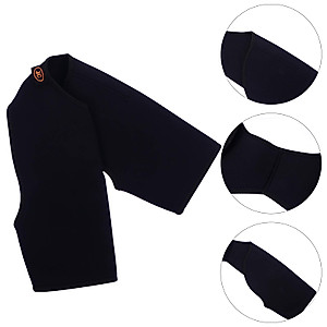 Warm Shoulder Strap Gym Sports Shoulder Support Shoulder Protection Brace Shoulder Splint Shoulder Compression Sleeve Shoulder Support Wrap Shoulders Fabric Fitness Shoulder