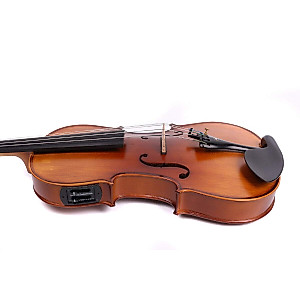 New 16inch Electric Viola Maple Spruce Handmade Ebony Fittings 5 string viola string names FCGDA Electric Viola
