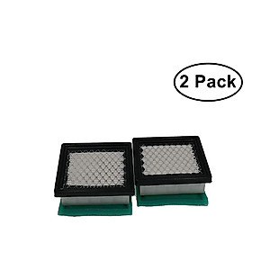 MOWFILL 2 Pack 36046 Air Filter Replace for Tecumseh 36046 740061 Stens 100-450 With 36634 Pre Filter Fits Tecumseh Oh95 Oh195 Ohh50 Ohh55 Ohh60 Ohh65 Vlv50 Vlv55 Vlv60 Vlv66 Vlv126 4 & 5.5 Hp Engines