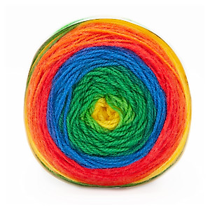 Lion Brand Yarn Mandala Baby Yarn, Rainbow Falls, 1 Skein
