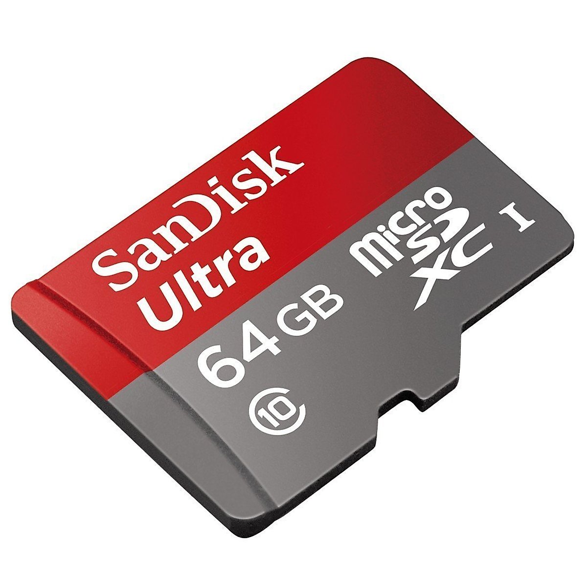 SanDisk 64GB Micro SDXC Ultra Memory Card Class 10 Works with Nintendo Switch OLED Model Gaming System (SDSQUA4-064G-GN6MN) Bundle with (1) Everything But Stromboli SD & MicroSD Memory Card Reader