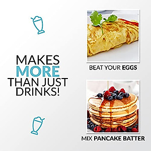 Nostalgia Two-Speed Electric Milkshake Maker and Drink Mixer, Includes 16-Ounce Stainless Steel Mixing Cup & Rod, Jade Green