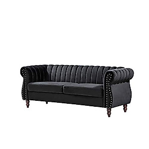 US Pride Furniture S5644-SF Sofas, Black