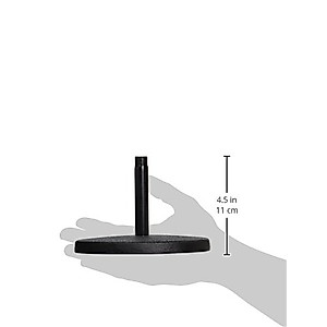 OnStage DS7100B Desktop Microphone Stand, Black