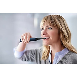 Philips Sonicare ProtectiveClean 6500 Rechargeable Electric Power Toothbrush with Charging Travel Case and Extra Brush Head, Navy Blue, HX6462/07