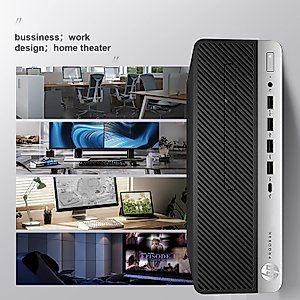 HP Gaming Desktop i7 ProDesk 600 G3 Small Form Factor,Renewed PC Windows 10,32GB DDR4, 1TB NVMe SSD M.2 + 2TB HDD,NVIDIA GeForce GT 1030 2GB,HDMI,Wi-Fi,BT,DVD,Wireless Keyboard & Mouse