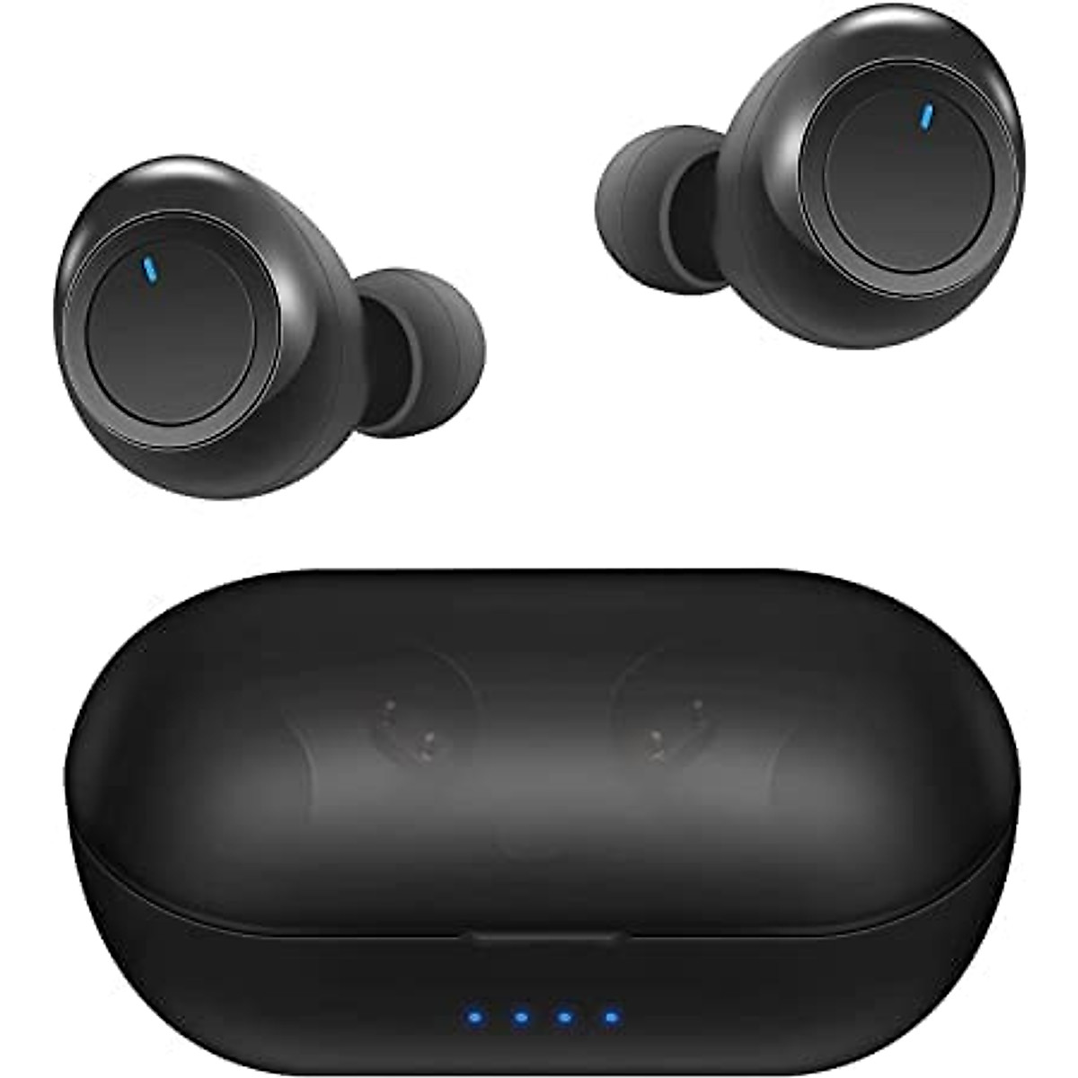Waterproof Bluetooth 5.3 True Wireless Earbuds, Touch Control,30H Cyclic Playtime TWS Headphones with Charging Case and mic, in-Ear Stereo Earphones Headset for Samsung/iPhone/Android