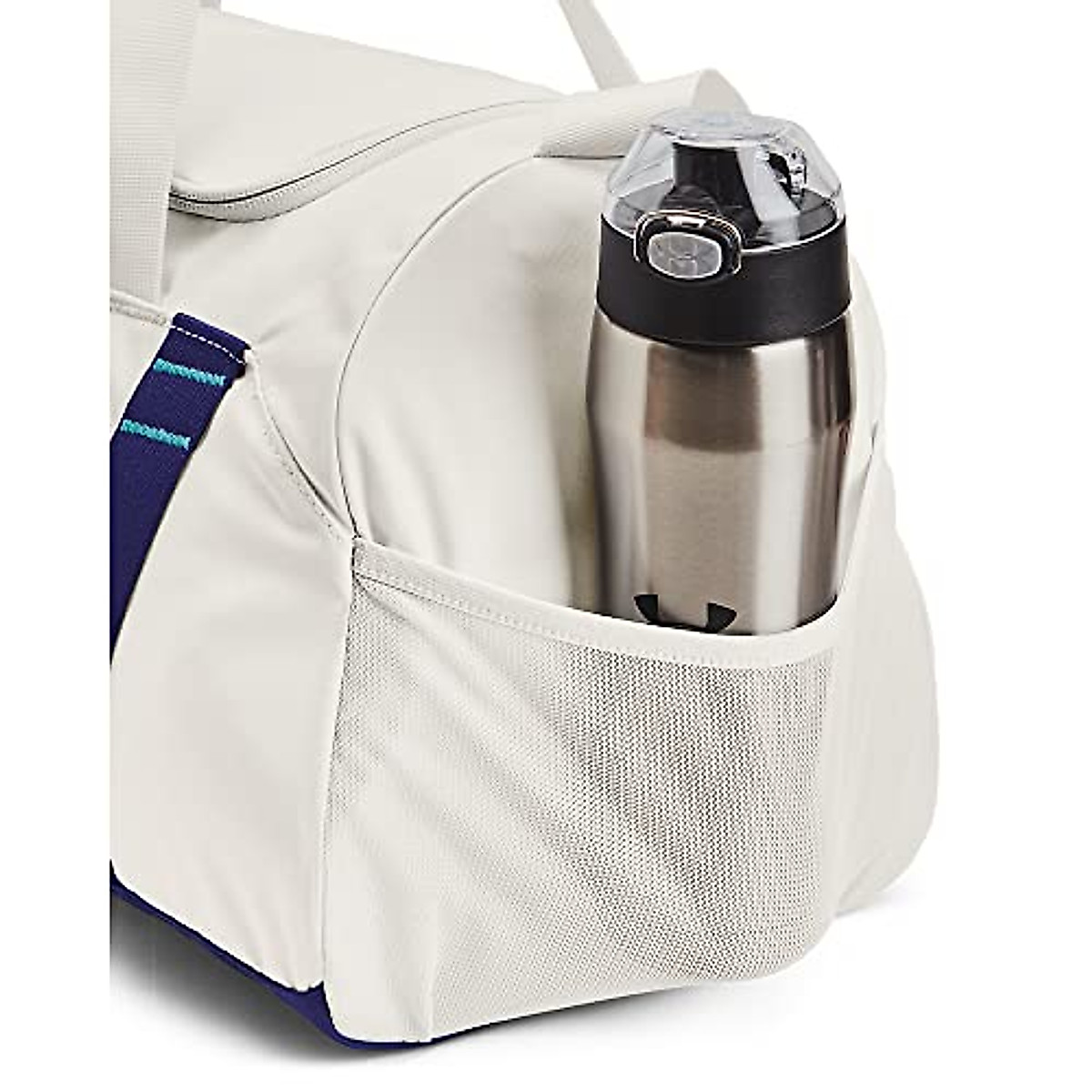 Under Armour Women's Undeniable Signature Duffle, (006) Gray Mist/Sonar Blue/White, One Size Fits Most