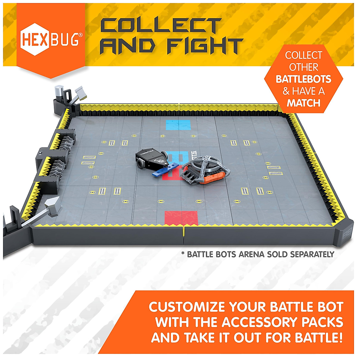 HEXBUG BattleBots Build Your Own Bot Tank Drive, Toys for Kids, Fun Battle Bot Hex Bugs