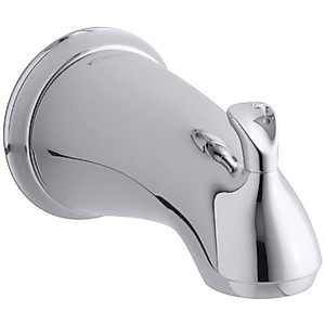 KOHLER 528921 Diverter Bath Spout, Model K-10280-4, Polished Chrome