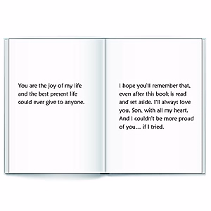 Blue Mountain Arts Mini Book (A little book for my wonderful Son…)—Birthday Gift, Graduation Gift, Stocking Stuffer, or Just Because Gift from Mom or Dad, by Douglas Pagels, 4 x 3 inches