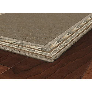 Brumlow MILLS Vernal Home Indoor Area Rug with Traditional Solid Print Pattern for Living Room Decor, Dining Room, Kitchen Rug, or Bedroom Mat, 30" x 46", Neutral