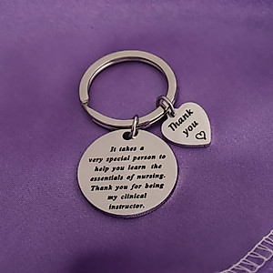 AKTAP Clinical Instructor Gifts Nursing Jewelry Nurse Instructor Gifts for Clinical Nurse Teacher