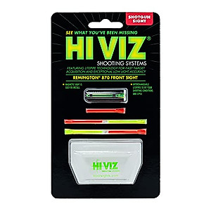 HIVIZ Remington ETA Fiber Optic Sight, Green and Red