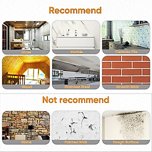 365Home 8-Pack Adhesive Punch-Free Socket Holder, Self Adhesive Desktop Socket Fixer, Power Strip Holder Wall Mount, Suitable for WiFi Routers, Remote Controls, Tissue Boxes