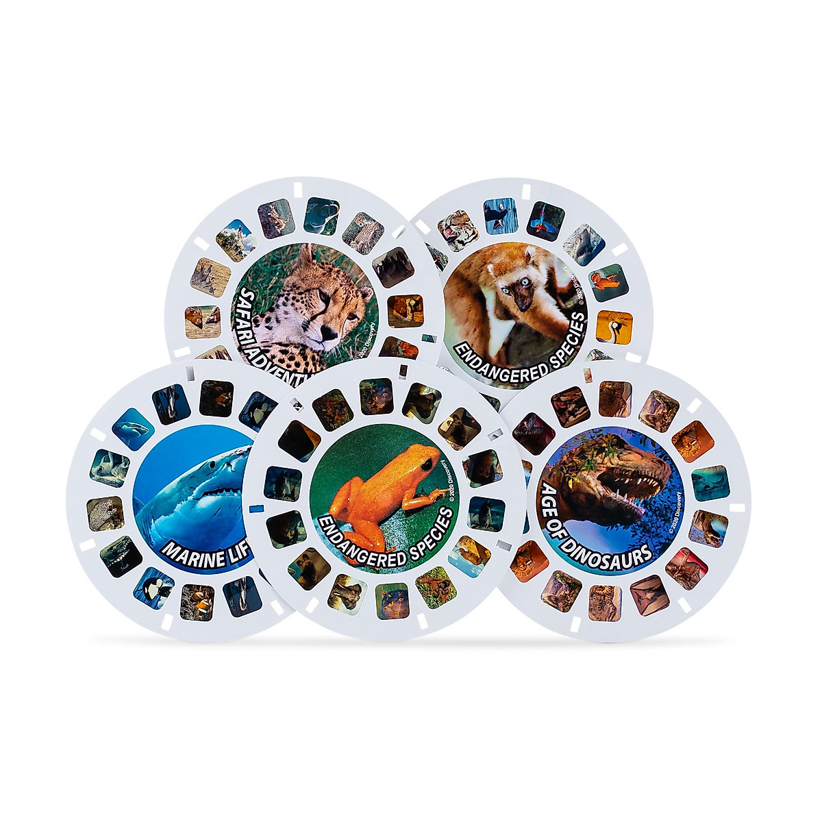 View Master Classic with Discovery Kids Reels - Metallic Viewfinder with 5 Reels Included - STEM, Retro, Nature Learning Toy for Kids and Adults, Toddlers, Ages 3+