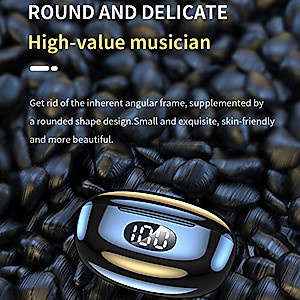 Kmonabie Touch Control Earbuds Wireless Bluetooth, Digital Display Earphones Wireless Bluetooth 5.2 Hi-fi TWS-Headphones Earbuds Headset Ipx6 for Sports