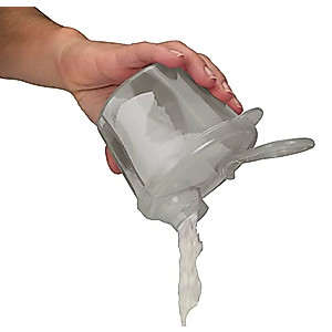 Dr. Brown's Travel Formula Dispenser with Lid, BPA Free - Gray - Holds 27oz