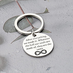 FAADBUK After Movie Inspired Gift Hardin Scott Quote Hardin & Tessa Gift (After Keychain)