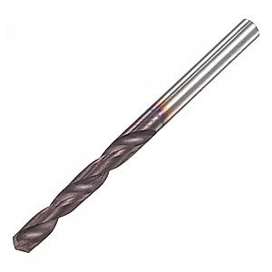 uxcell Carbide Twist Drill Bits 2.7mm, DIN K45 Tungsten Carbide AlTiSin Coated Jobber Drill Bits Straight Shank Drilling Cutter for Stainless Steel Alloy Steel