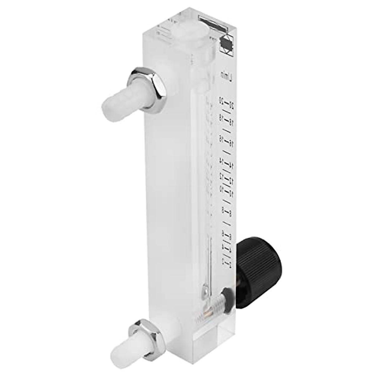 Oxygen Flow Meter,Industry Oxygen Flow Meter With Regulator Lzq7 Flowmeter 220Lpm Flow Meter With Control Valve For Oxygen/Air/Gas Gas Flow Meterto Heater Regulator Control For