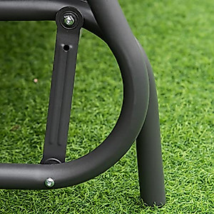 Outsunny 2-Person Outdoor Wicker Glider Bench, Patio Garden PE Rattan Swing Loveseat Chair with Extra Wide Seat and Curved Backrest for Porch, Backyard, Poolside, or Lawn, Dark Grey