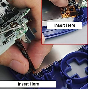 HISPEEDIDO 3.2 inch Backlight LCD Backlit V2 IPS Screen,10 Brightness Adjustable,5 IN 1 Repair Upgraded Custom Mod Kits Compatible for Game Boy Advance GBA