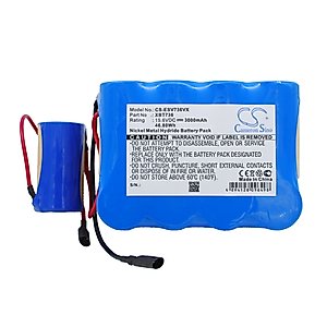Battery Replacement for Shark XBP736 SV736,SV736R,SV75,SV75SP,SV75Z