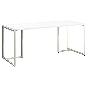Bush Business Furniture Method Table Desk, 72W, White