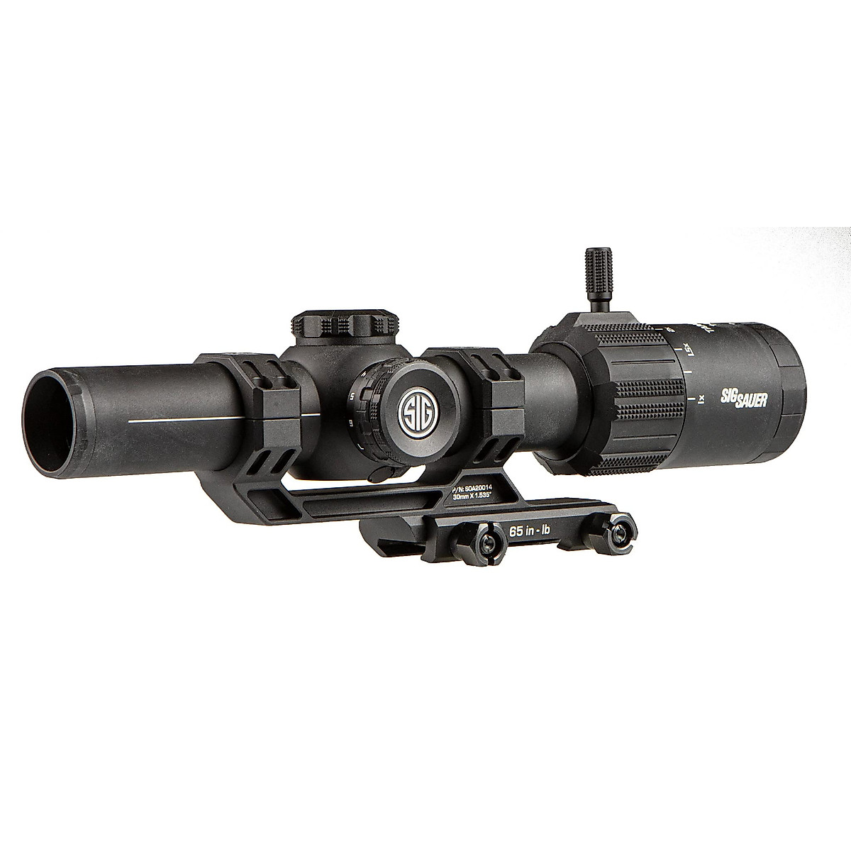 Sig Sauer Tango-MSR 1-6x24mm Riflescope; MSR-BDC6 Reticle with Alpha-MSR Cantilever Mount