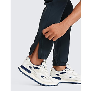 CRZ YOGA Mens 4-Way Stretch Golf Joggers with Pockets 30" - Track Gym Athletic Workout Hiking Pants True Navy Medium