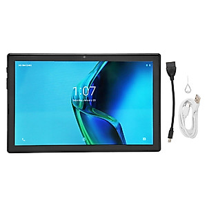 10.1 Inch Tablet, for Android 11 Tablet with 8GB RAM 128GB ROM, 8 Core CPU, 8+13MP Dual Cameras, 5G WiFi, 4G LTE Office Tablet for Work, Gaming (Black)