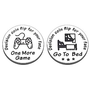 Valentines Day Gift for Boyfriend Him Her Funny Gifts Decision Coin Double-Sided Gifts Teen Teenager Christmas Birthday Gifts for Son Daughter Stocking Stuffers for Women Men Friends Girlfriend