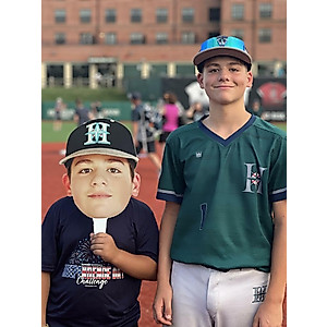 VictoryStore Custom Giant Head Paddle Fans 12 Inches by 18 Inches, 1 Photo, Photo Booth and Fan Props (6)