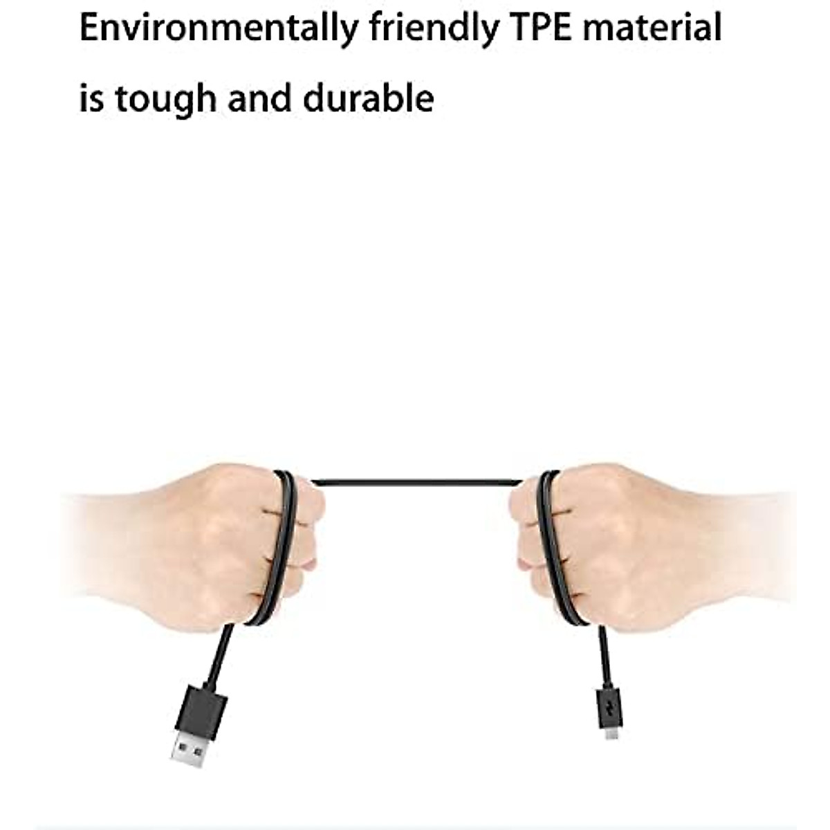 Adhiper Replacement USB C Charging Cable USB C Charger Cord for Sony WH/WF-1000XM5 WH/WF-1000XM4 WH/WF-1000XM3 WH-XB910N XB900N CH710N CH720N CH510N CH520N H910NWireless Headphones (100CM/Black)