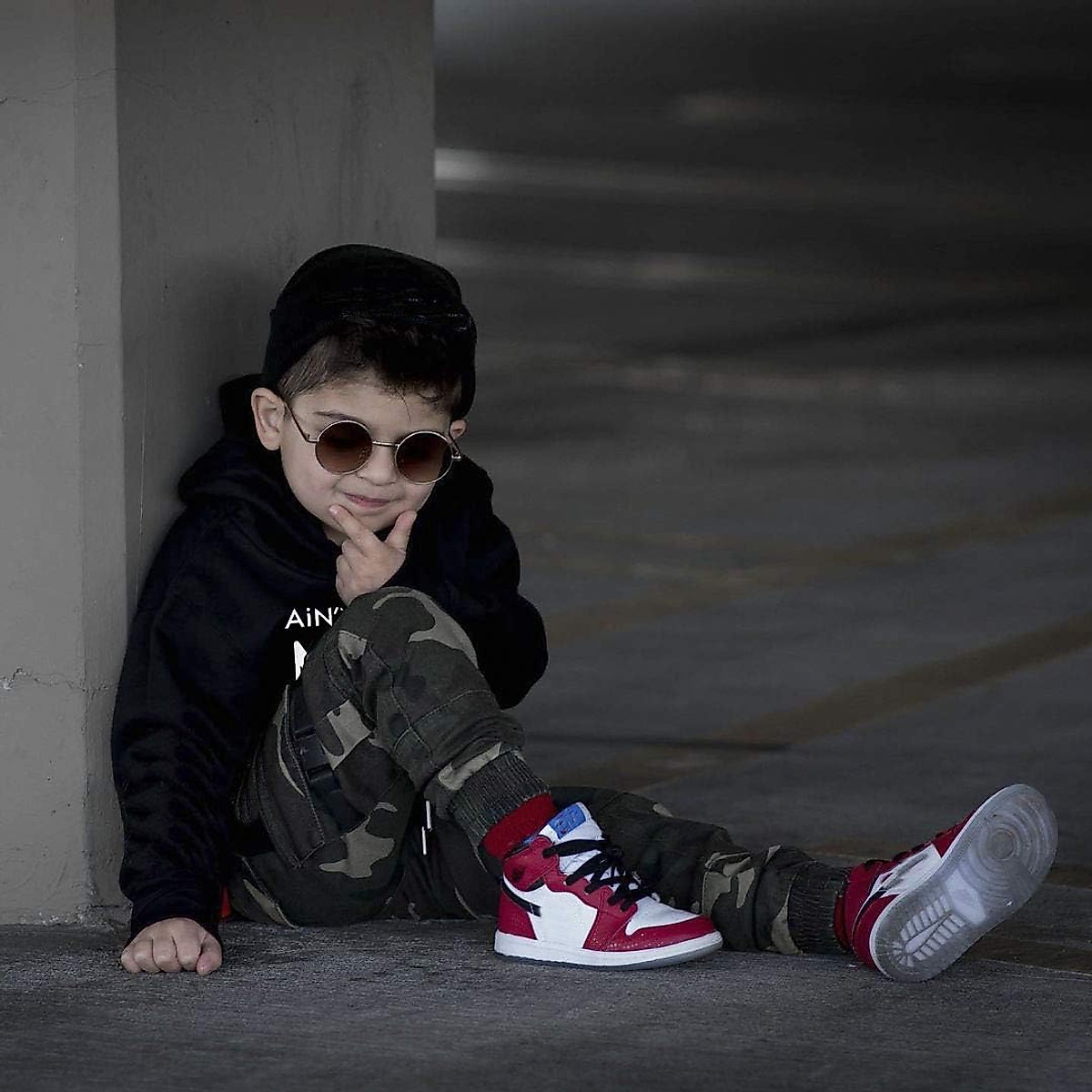 Fernvia Toddler Boys Clothes 2T 3T 4T 5T Fall Outfits Baby Hoodie Sweatshirt & Camouflage Pants Set Kids Winter Sweatsuit