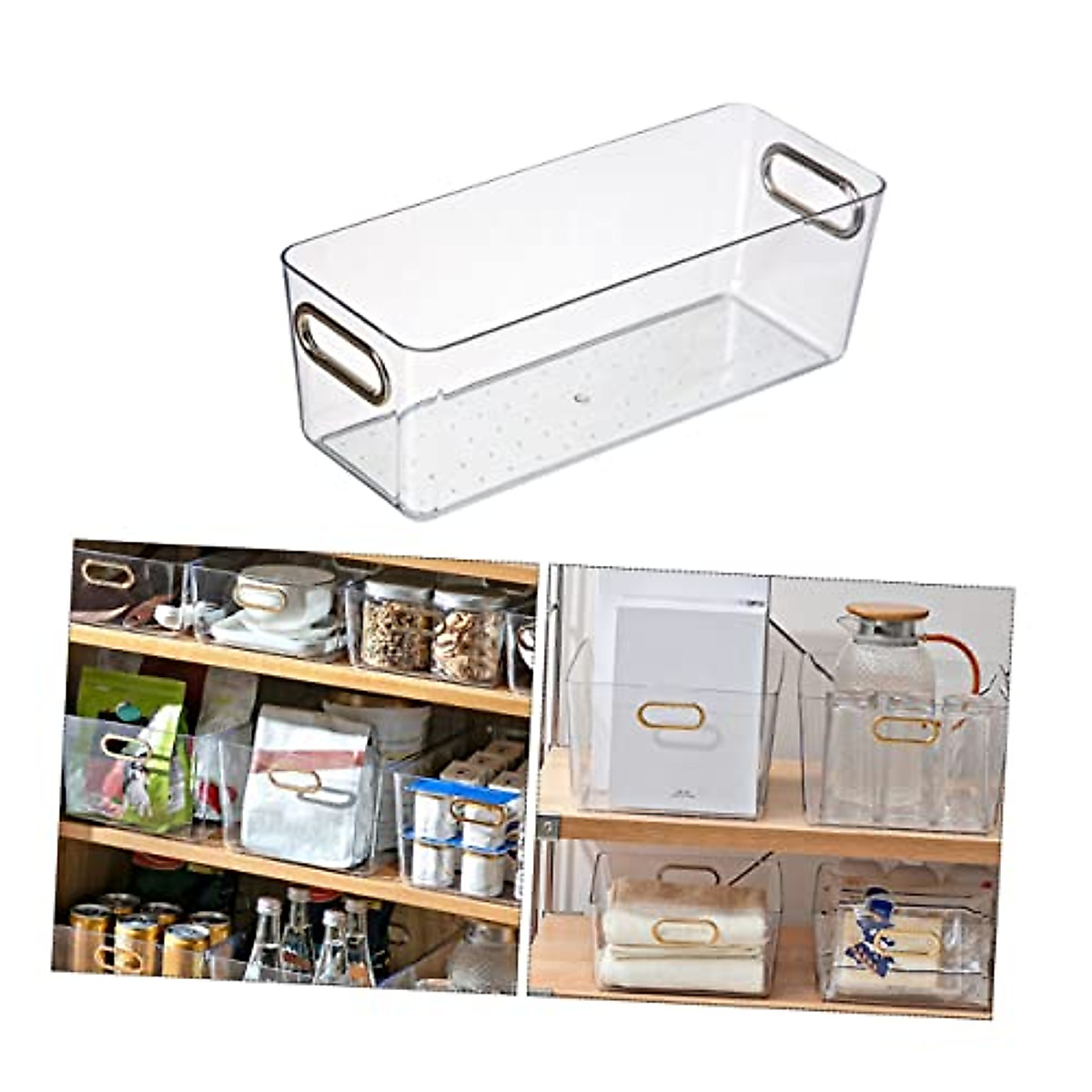 Alipis Storage Basket Clear Makeup Case Storage Drawers Plastic Bra Storage Organizer for Closet Tier Drawer Organizer Socks Basket Underwear Divider Wardrobe Storage Box Storage Bins