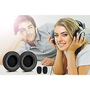 Virtuoso XT Earpads - Compatible with Virtuoso RGB Wireless SE Gaming Headset, with Microphone Foam I Thicker Memory Foam Replacement Ear Cushion (Black)