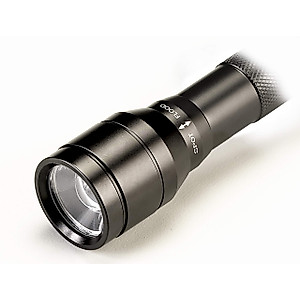 Streamlight 71701 Jr. F-Stop 250-Lumen Flood/Spot LED Flashlight with Alkaline Batteries, Black, Box