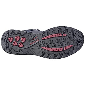 Columbia Women's Newton Ridge Plus Waterproof Amped, Stratus/Canyon Rose, 8.5