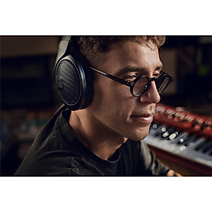 Sennheiser HD 400 PRO Open Back Dynamic Headphones for Studio, Mixing, Video, Audio Production, Twitch, High Definition music listening, removable 1/8” cable w ¼” adaptor,Black