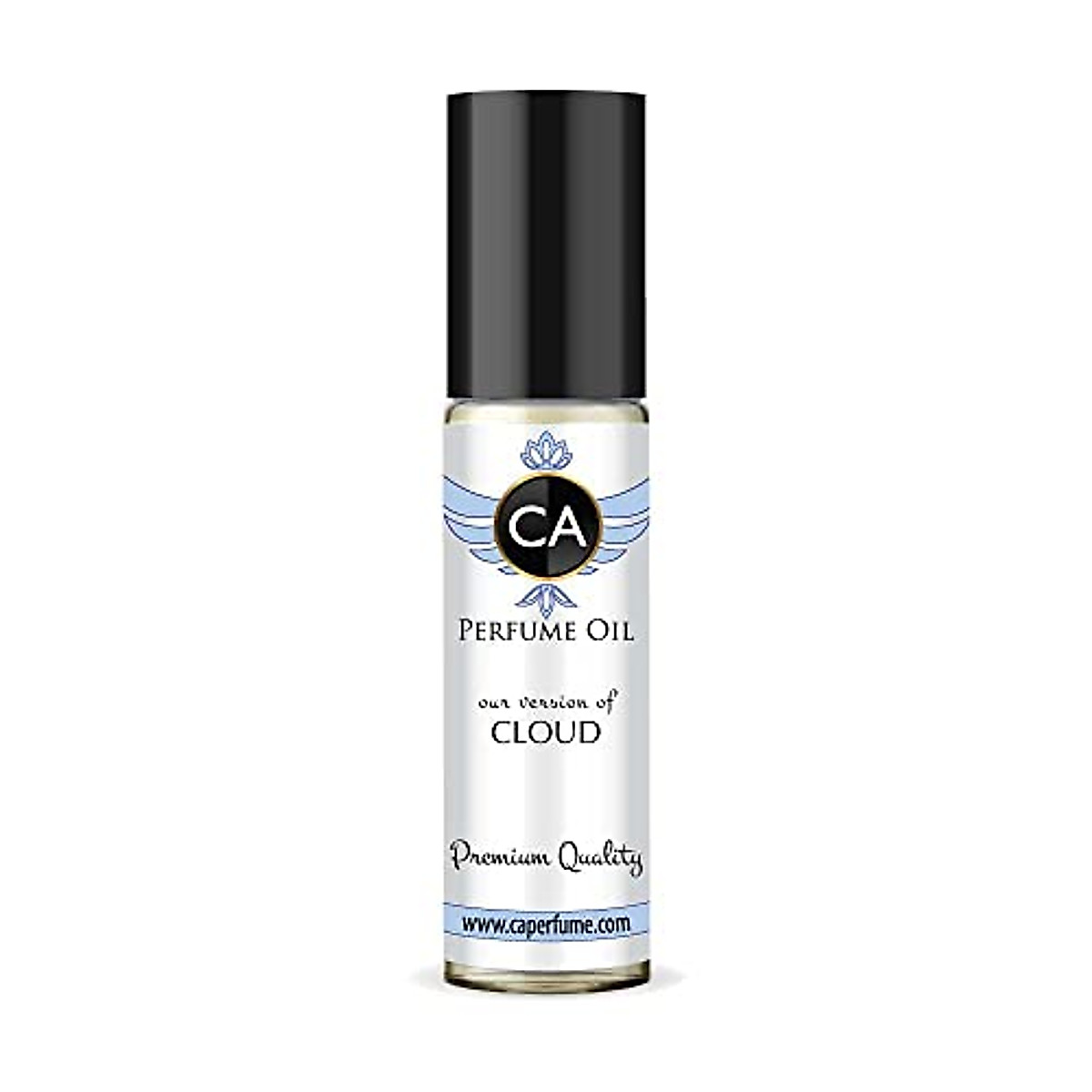 CA Perfume Impression of Ariana G. Cloud For Women Replica Fragrance Body Oil Dupes Alcohol-Free Essential Aromatherapy Sample Travel Size Concentrated Long Lasting Attar Roll-On 0.3 Fl Oz/10ml