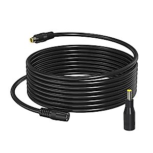 ELFCULB 14AWG DC 8mm Extension Cable DC 8mm Male to Female Adapter Connector Solar Panel Cable Compatible with Jackery GZ for Portable Power Station Solar Generator and Solar Panel(20FT)