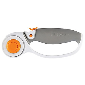Fiskars 195240-1001 Titanium Easy Blade Change Rotary Cutter, 45 mm