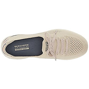 Skechers Women's ON-The-GO 2.0-Knit Boat Shoe, Natural, 9.5