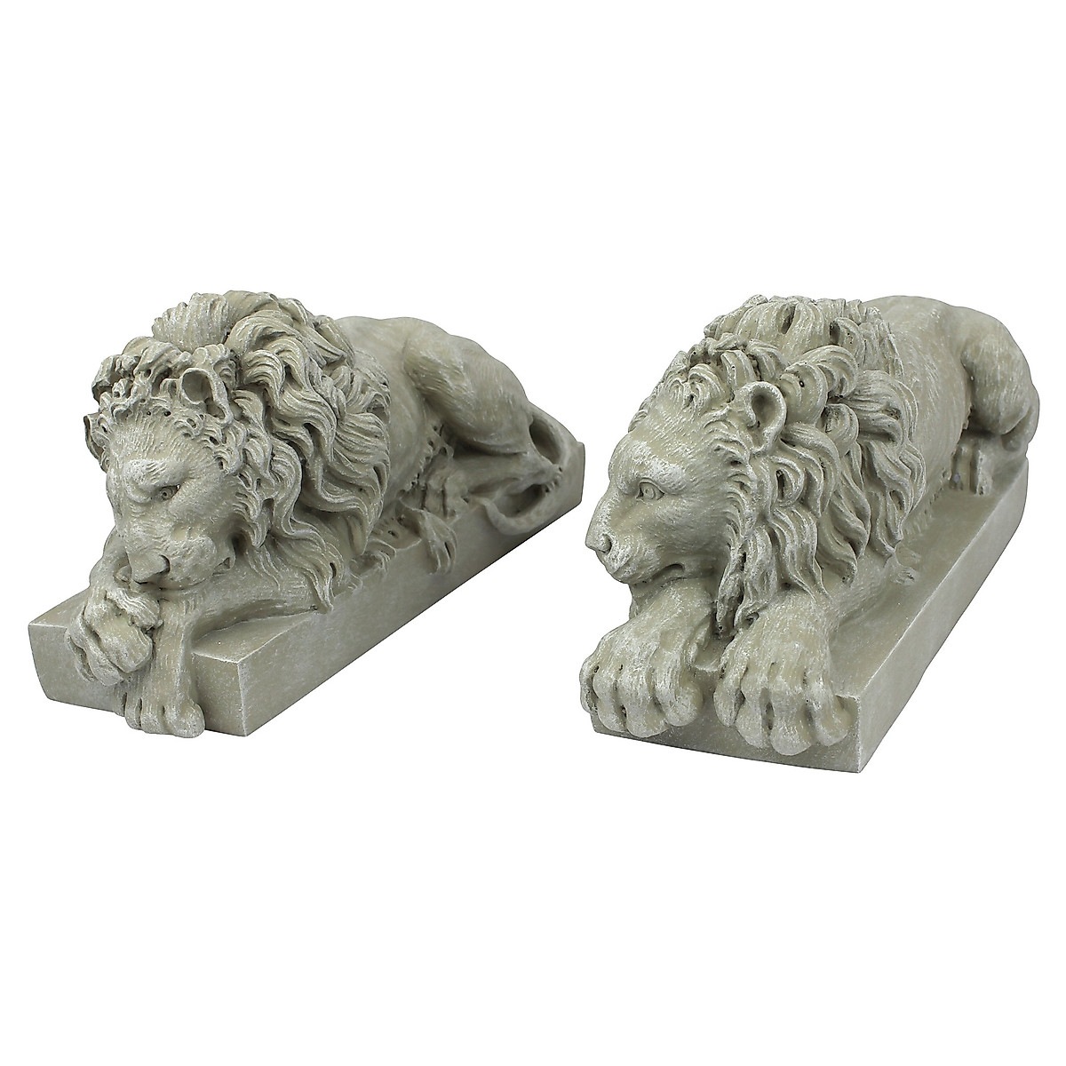 Design Toscano Lions from the Vatican Sculptures